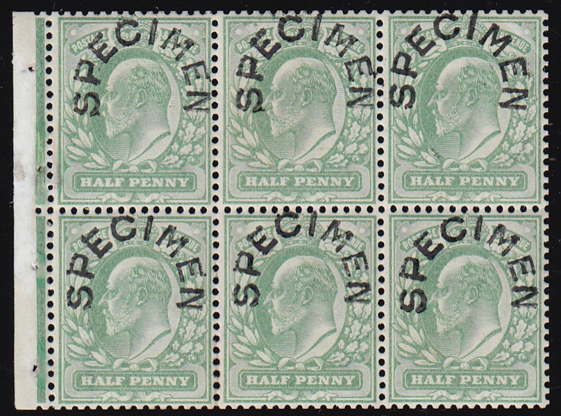SG218 1906 ½d. Yellowish-green, Inverted Watermark. Superb, unmounted ...